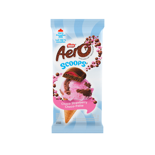 Buy Nestlé Aero Scoops Chocolate Bar Strawberry Chocolate 105 g ...