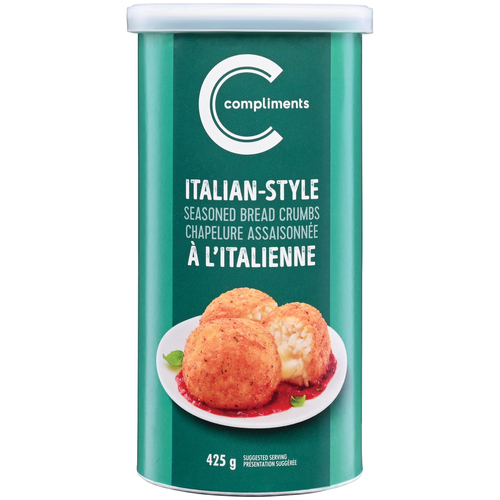 Buy Compliments Seasoning Bread Crumbs Italian Style 425 g | Sobeys Inc.