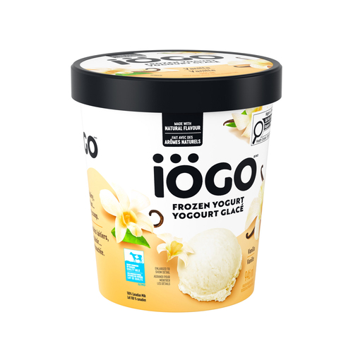 Buy IOGO Frozen Yogurt Vanilla Real Dairy Tub 946 ml | FreshCo
