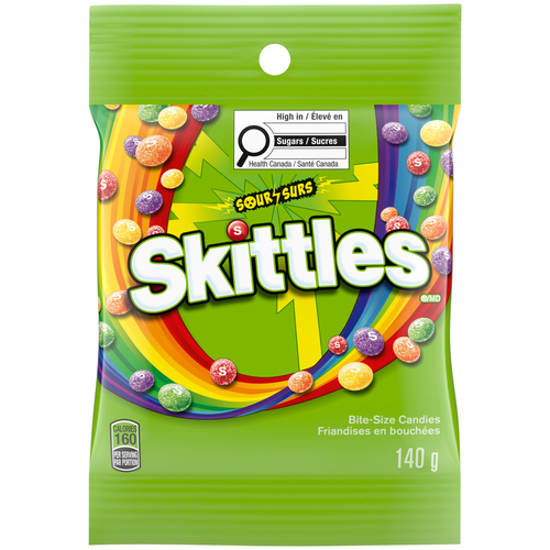 Buy Skittles Candy Sour 140 g | FreshCo