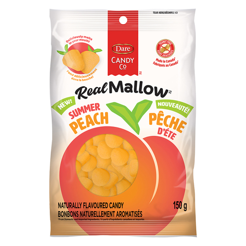 Buy Dare Mallow Candy Summer Peach 150 g | Sobeys Inc.