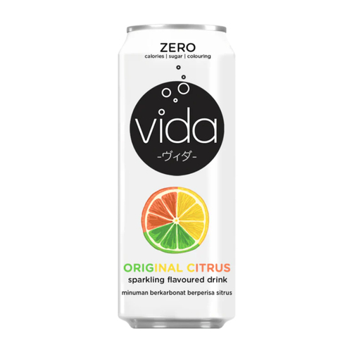 Buy Vida Sparkling Water Citrus 325 ml (can) | Sobeys Inc.