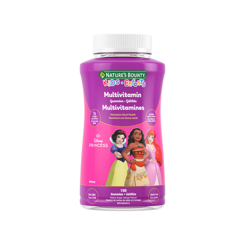 Buy Nature's Bounty Kids Multivitamin Disney Princess 150 Count ...