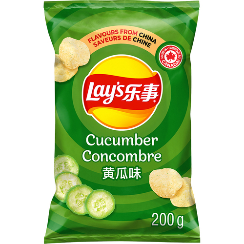 Buy Lay's Potato Chips Cucumber Flavoured 200 g | FreshCo