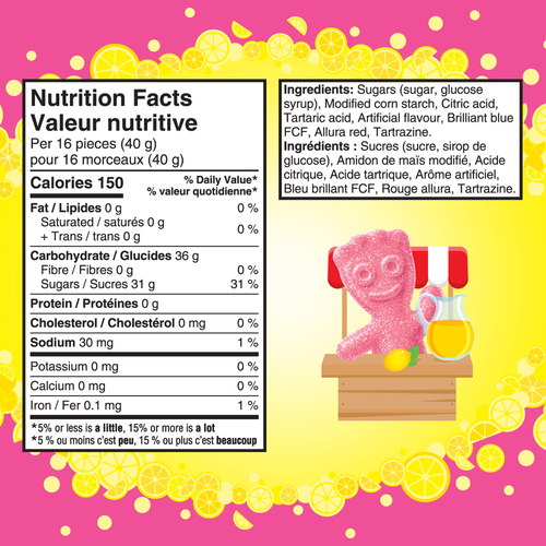 Buy Sour Patch Kids Candy Lemonade Flavour 315 g | FreshCo