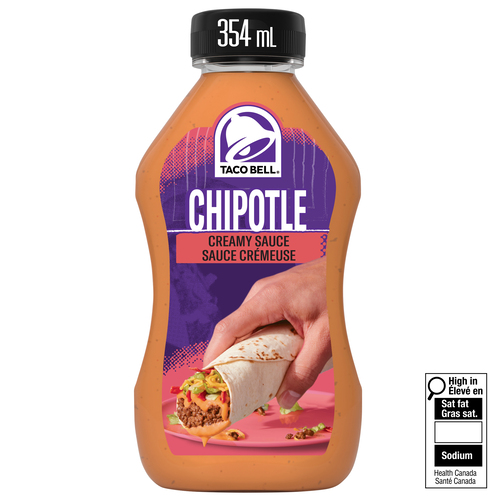 Buy Taco Bell Creamy Sauce Chipotle 354 ml | Sobeys Inc.