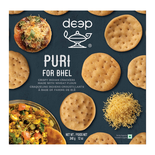 Buy Deep Crackers Snack Puri For Bhel 340 g | FreshCo