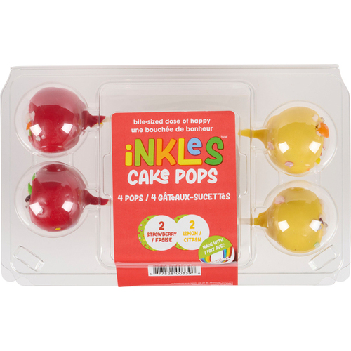 Buy Inkles Cake Pops Strawberry & Lemon 4 x 38 g | Sobeys Inc.