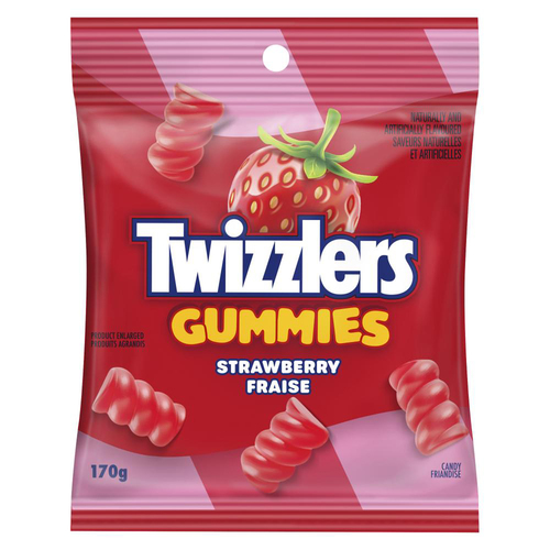 Buy Twizzlers Candy Gummies Strawberry 170 g | Foodland
