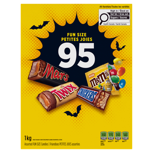 Buy Mars Halloween Chocolate Variety Pack 95 Count 1 kg | Sobeys Inc.