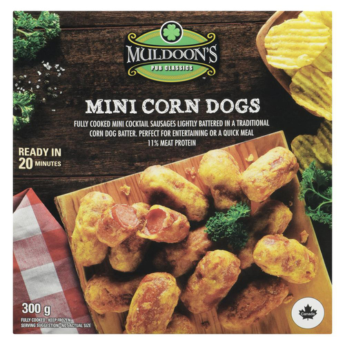 Buy Muldoon's Pub Classics Frozen Mini Corn Dogs 300 g | Sobeys Inc.