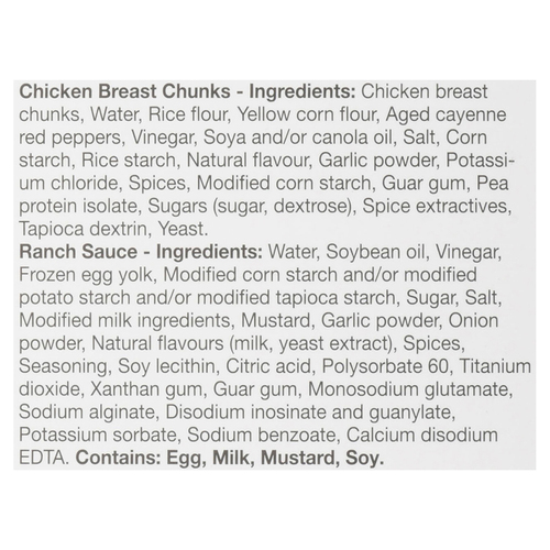 Buy Pinty's Eatwell Frozen Chicken Flings Buffalo 790 g | FreshCo