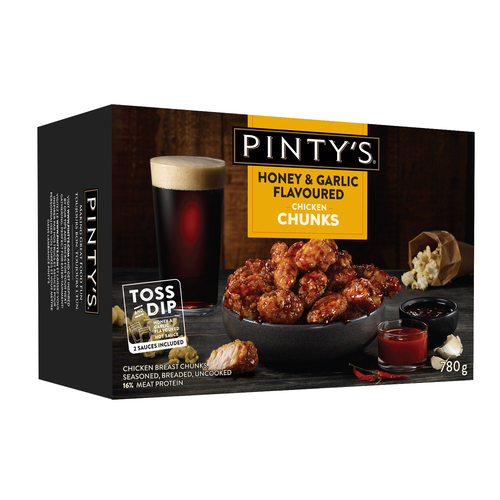 Buy Pinty's Frozen Chicken Chunks Honey & Garlic 780 g | Safeway Canada