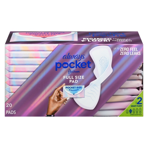 Buy Always Pads Heavy Flow Unscented 20 Count | Safeway Canada
