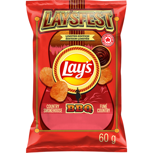 Buy Lay's Potato Chips Country Smokehouse BBQ Flavoured 60 g | Sobeys Inc.