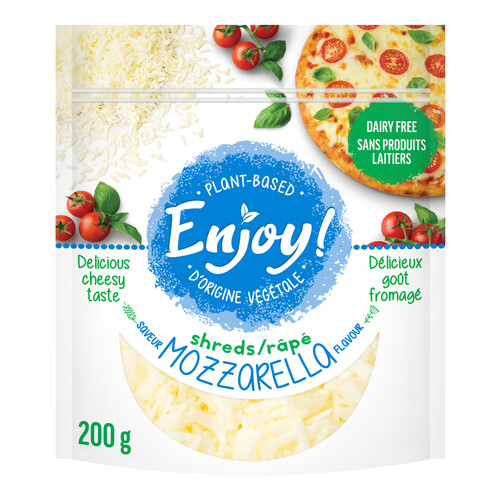 Buy Enjoy Plant Based Shredded Cheese Mozzarella 200 g | Sobeys Inc.