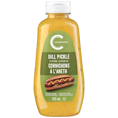 Buy Compliments Mustard Dill Pickle 325 ml | Sobeys Inc.