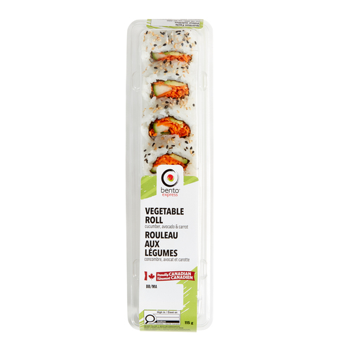 Buy Bento Box Sushi Vegetable Roll 5 Pieces 115 g | Safeway Canada