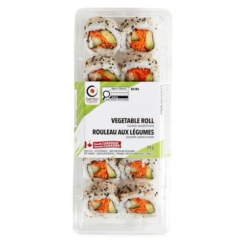 Buy Bento Box Sushi Vegetable Roll 10 Pieces 215 g | FreshCo