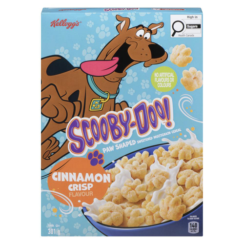 Buy Kellogg's Scooby Doo Cereal Cinnamon Crisp 301 g | Foodland