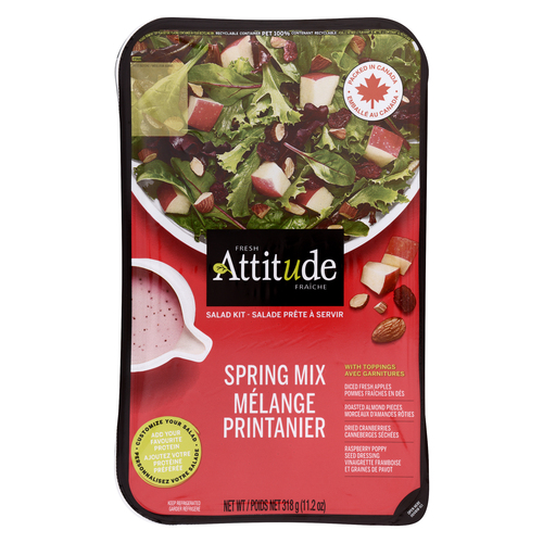Buy Fresh Attitude Salad Kit Spring Mix 318 g | Safeway Canada