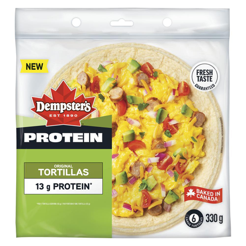 Buy Dempster's Tortillas Protein Original 6 x 55 g | FreshCo
