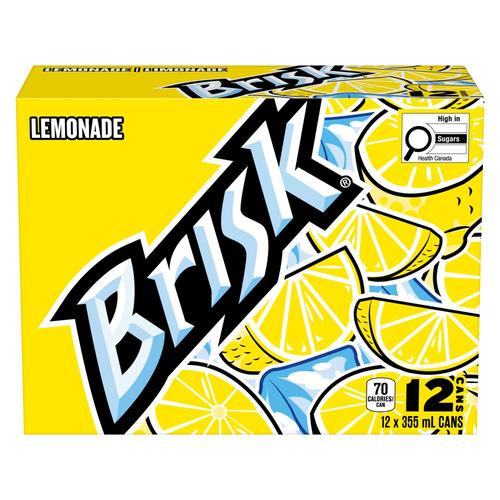 Buy Lipton Brisk Iced Tea Lemonade 12 x 355 ml (cans) | FreshCo