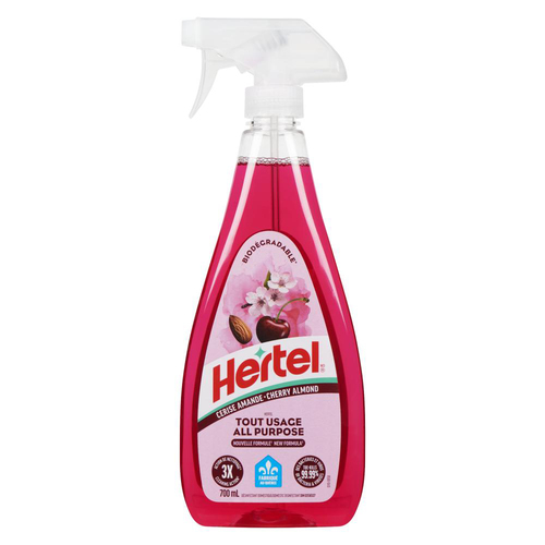 Buy Hertel Domestic Disinfectant All Purpose Cleaner Cherry Almond 700 ...