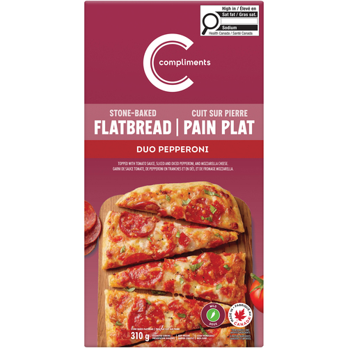 Buy Compliments Frozen Flatbread Pizza Pepperoni 310 g | Safeway Canada