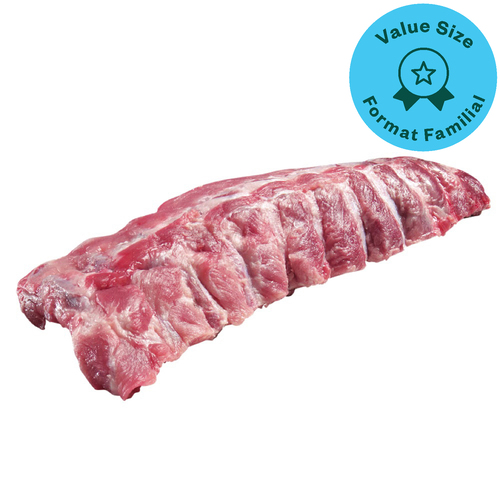 Buy Pork Loin Back Ribs Cryovac Value Size | Safeway Canada