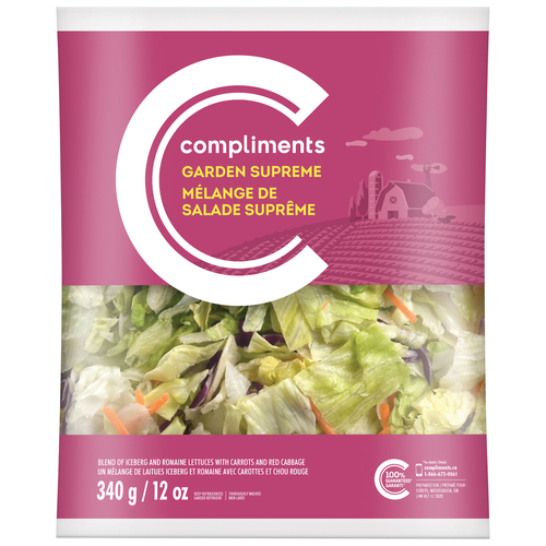 Buy Compliments Salad Kit Garden Supreme 340 g | Safeway Canada