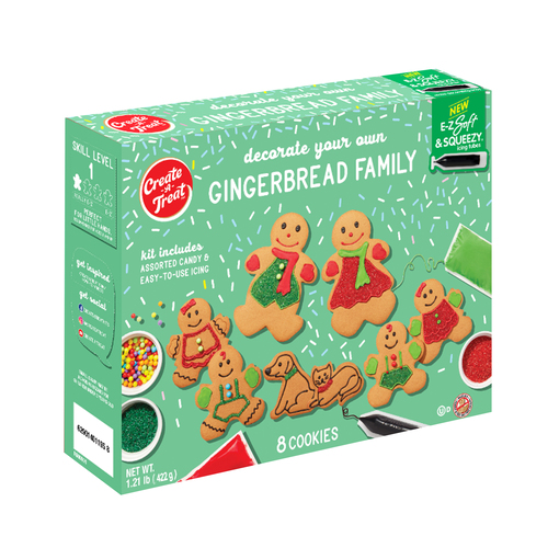 Buy Create A Treat DYO Cookie Kit Gingerbread Family 422 g | Safeway Canada