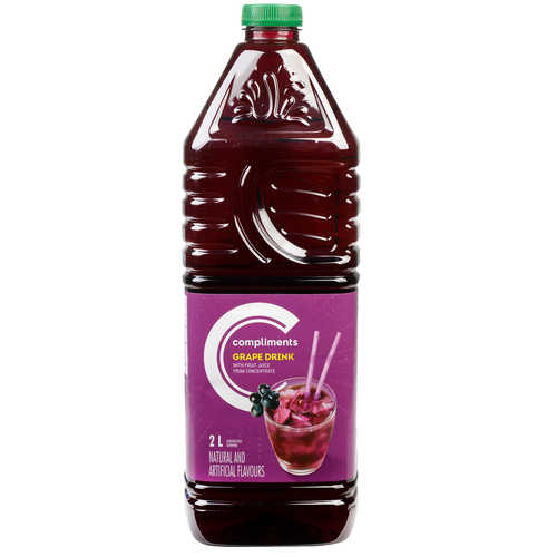 Buy Compliments Juice Grape 2 L (bottle) | Sobeys Inc.