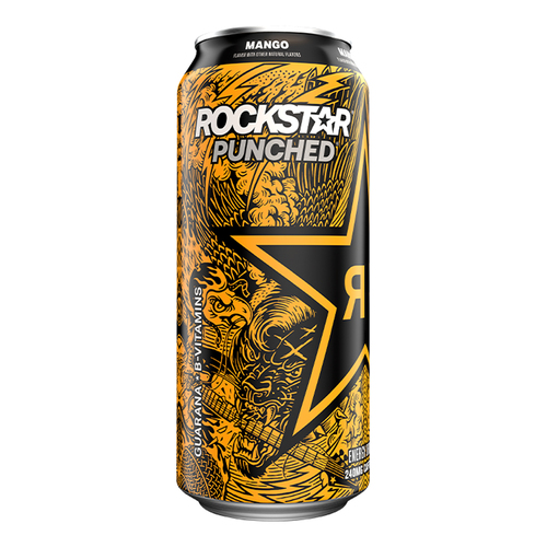 Buy Rockstar Punched Energy Drink Mango 473 ml (can) | Safeway Canada