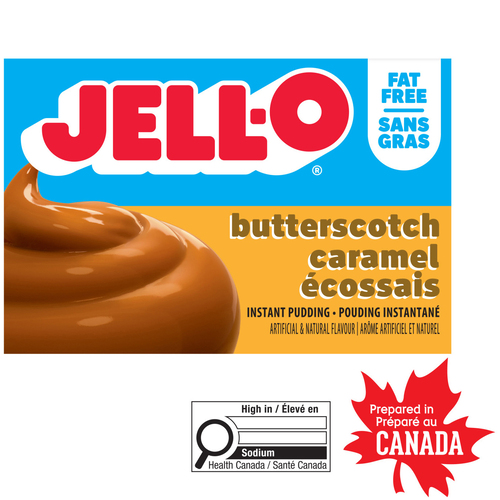 Buy Jell-O Fat-Free Instant Pudding Butterscotch 30 g | Safeway Canada