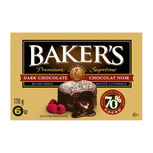 Buy Baker's Dark Chocolate 170 g | Sobeys Inc.