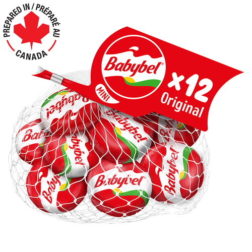 Buy Babybel Lactose-Free Mini Semi Soft Cheese Original 12 x 20 g ...