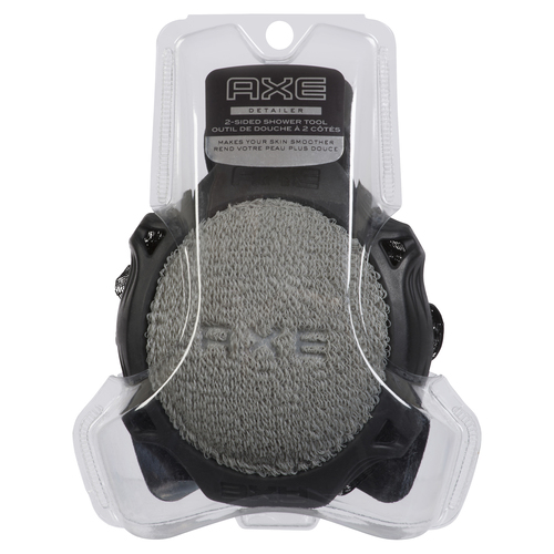 Buy Axe Detailer Shower Tool 2-Sided Body Exfoliator For Men | Sobeys Inc.