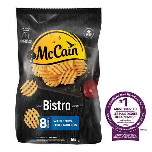Buy McCain Frozen Bistro Selects 8 Minute Waffle Fries 567 g | FreshCo