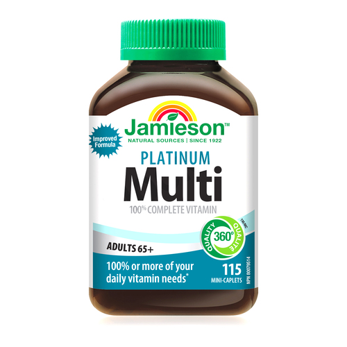 Buy Jamieson Platinum Multivitamin Adults 65+ 115 Count | Safeway Canada