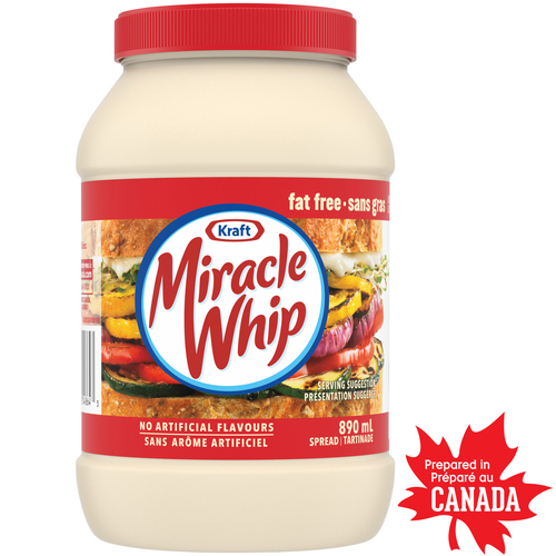 Buy Miracle Whip Fat-Free Spread 890 ml | FreshCo