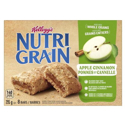 Buy Kellogg's Nutrigrain Cereal Bars Apple Cinnamon 8 x 37 g | Safeway ...