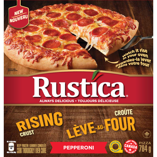 Buy Rustica Frozen Pizza Rising Crust Pepperoni 784 g | Sobeys Inc.