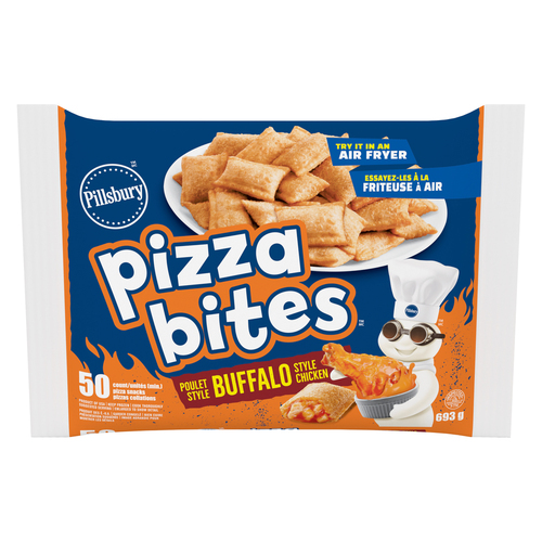 Buy Pillsbury Pizza Bites Buffalo Style Chicken Frozen Pizza Snacks 50 ...