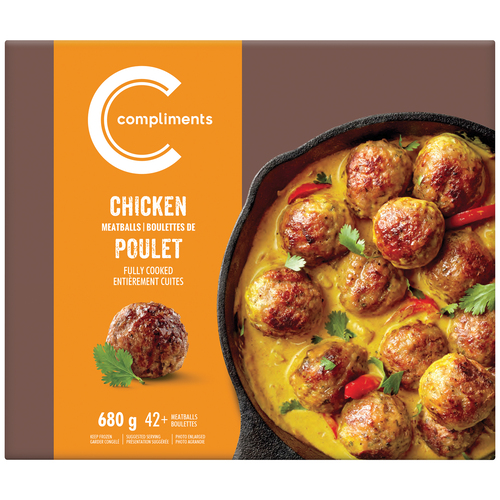 Buy Compliments Frozen Chicken Meatballs 680 g | FreshCo