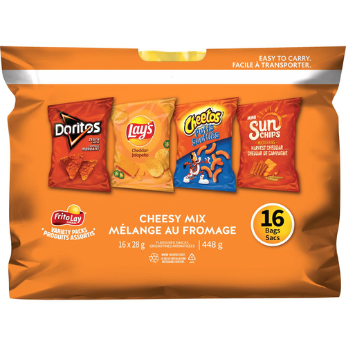 Buy Frito Lay Multipack Cheesy Mix 16 count 448 g | FreshCo