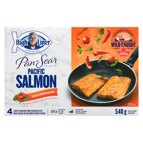 Buy High Liner Frozen Pan-Sear Pacific Salmon Fillets Mediterranean 540 ...