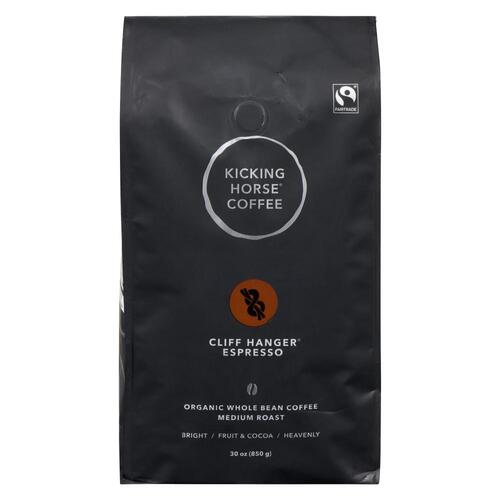 Buy Kicking Horse Coffee Organic Whole Bean Coffee Cliff Hanger ...