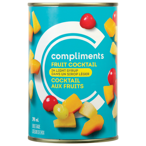 Buy Compliments Canned Fruit Cocktail In Light Syrup 398 ml | Safeway ...