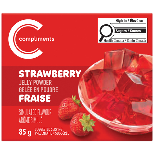 Buy Compliments Jelly Powder Strawberry 85 g | Safeway Canada